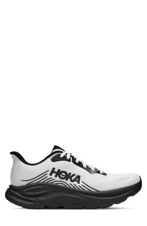 HOKA® Clifton 11 Running Shoe - White/black