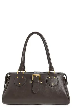 Mango Balboa Shoulder Bag - Chocolate
