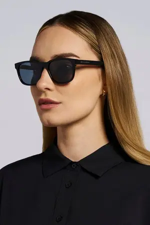 Coolibar Solaira Polarized Sunglasses With Full Rim Rectangular Frame