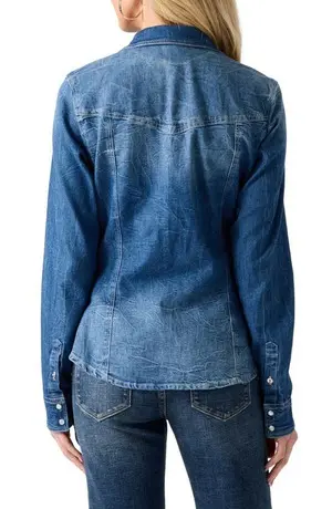Guess Long Sleeve Woven Shirt