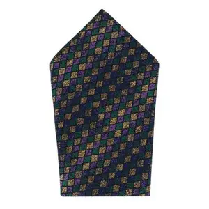 Trafalgar Carnival Diamond -colored Necktie And Pocket Square Bundle