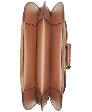 Karl Lagerfeld Paris Suede Satchel With Charm Details