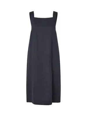 MASAI COPENHAGEN Manoriane Linen Midi Dress