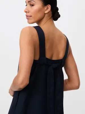MASAI COPENHAGEN Manoriane Linen Midi Dress