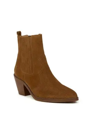 BOBBIES Dakota Flat Boots - Camel