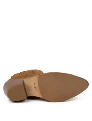 BOBBIES Dakota Flat Boots - Camel