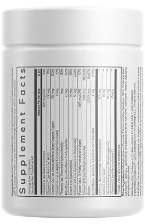 CODEAGE Liposomal Nmn Multivitamin 500mg