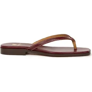 BOBBIES Sol Flat Sandals - Garnet