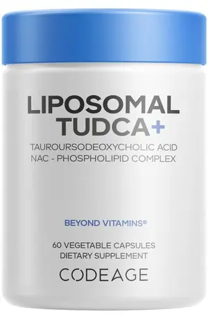 CODEAGE Liposomal Tudca+ 600mg, Nac N-acetyl-l-cysteine - White