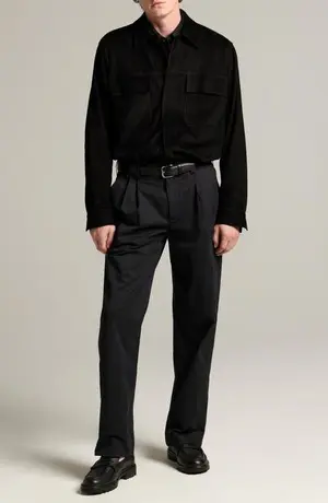 Vince Suede Shirt Jacket