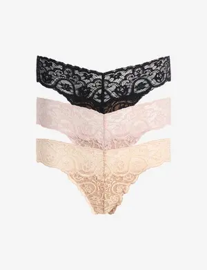Commando Tulip Tanga 3-pack