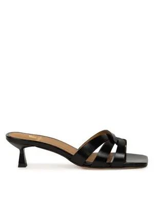 BOBBIES Isalie Heeled Sandals - Absolute Black