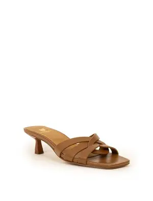 BOBBIES Isalie Heeled Sandals - Camel