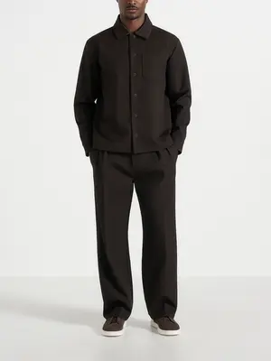 Manière De Voir Valentin Relaxed Overshirt - Brown