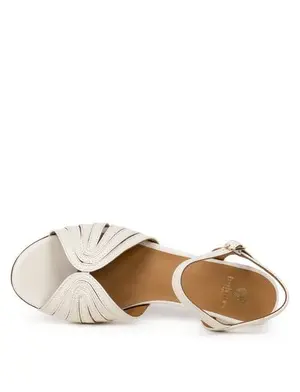 BOBBIES Alya Heeled Sandals - Milk