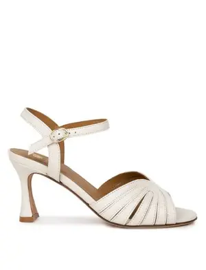 BOBBIES Alya Heeled Sandals - Milk