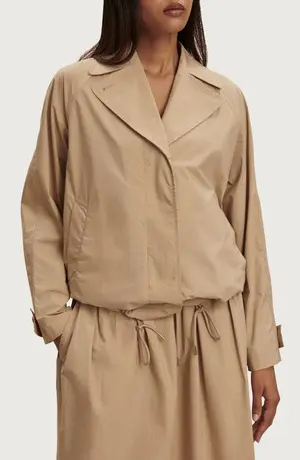Varley Petra Boxy Blouson Jacket - Nomad