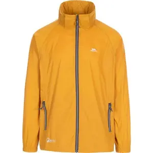 TRESPASS Qikpac Xgender Inclusive Packaway Jacket - Maize Yellow