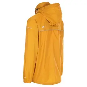 TRESPASS Qikpac Xgender Inclusive Packaway Jacket - Maize Yellow