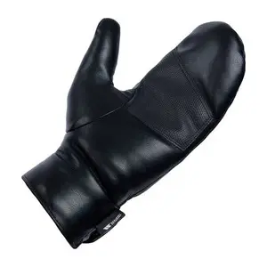 TRESPASS Fabiola Fleece Lined Logo Mittens