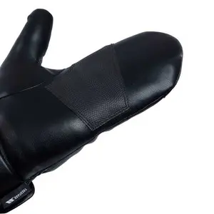TRESPASS Fabiola Fleece Lined Logo Mittens