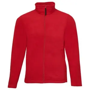 REGATTA Plain Micro Fleece Full Zip Jacket - Classic Red