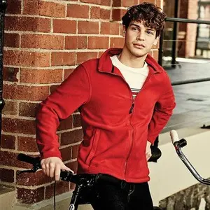 REGATTA Plain Micro Fleece Full Zip Jacket - Classic Red