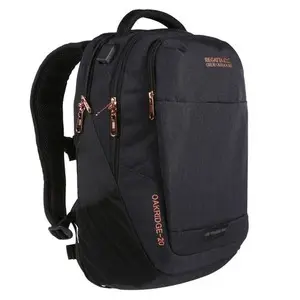 REGATTA Gender Inclusive Oakridge 5.2gal Knapsack - Black And Rose Gold