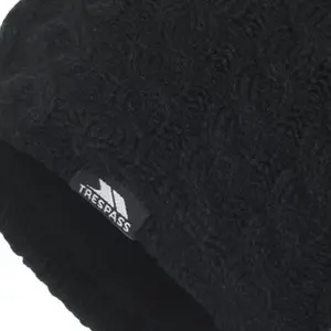 TRESPASS Kendra Beanie Hat - Black