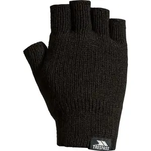 TRESPASS Gender Inclusive Dita Knitted Thinsulate Fingerless Gloves - Black