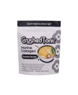 CRUSHED TONIC Umami Korean Broth Marine Collagen - White