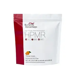 BARIATRIC ADVANTAGE High Protein Meal Replacement Drink Mix Powder Whey Isolate For Gastric Bypass And Sleeve Gastrectomy Patients 44.44 Ounce - No Color