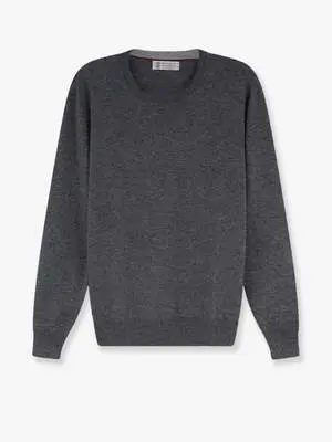 Brunello Cucinelli Cashmere Crew Neck Sweater - Multicolor