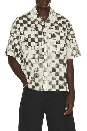 REPRESENT Pool Side Shirt In White