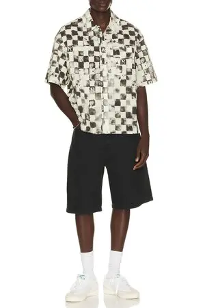 REPRESENT Pool Side Shirt In White