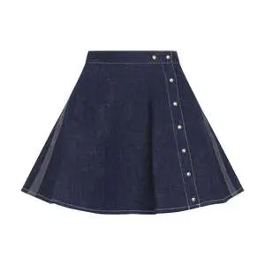 Celine Peplum Skirt - Multicolor