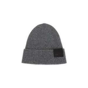 TOM FORD Ribbed Cashmere Beanie - Gray