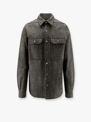 Rick Owens Wool Shirt - Multicolor