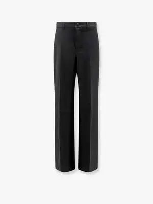 Rick Owens Wool Trousers - Black