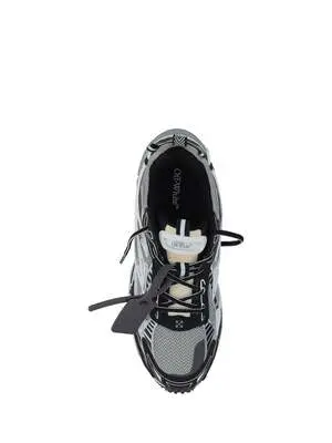 Off-White M-ow Be Right Back-04665" Athletic Sneakers - Gray