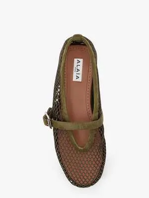 Alaïa Mesh Ballet Flats