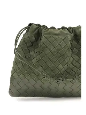 Bottega Veneta Pouch In Intrecciato Leather - Multicolor