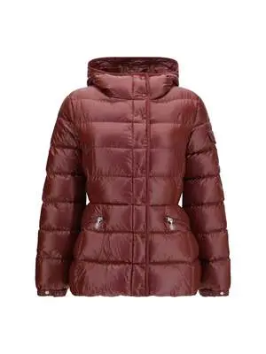 Moncler Moncler Barante Short Hooded Down Jacket Red