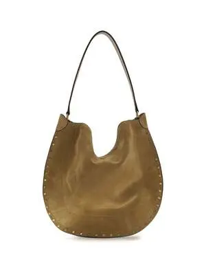 Isabel Marant Étoile Oskan Soft Shoulder Bag - Brown