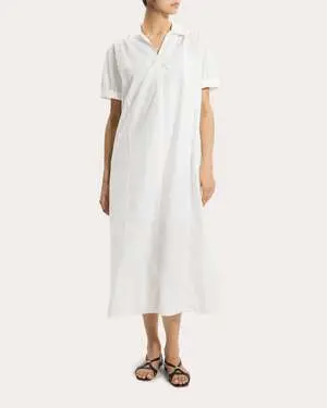 Theory Gathered Popover Dress