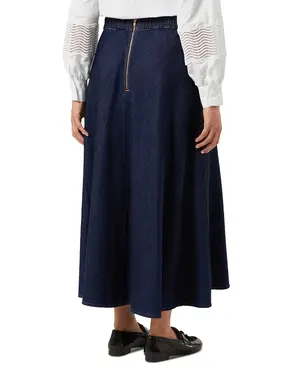 Marina Rinaldi Mrsballo Denim Skirt