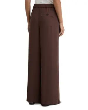 REISS Petite Elastic Waist Trousers