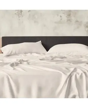 ETTITUDE Luxe Cleanbamboo Sateen+ Duvet Cover, Full/queen - Stone