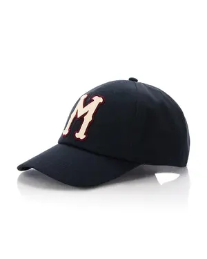 Moncler Logo Baseball Cap - Blue