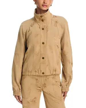 Veronica Beard Ainsworth Snap Front Jacket